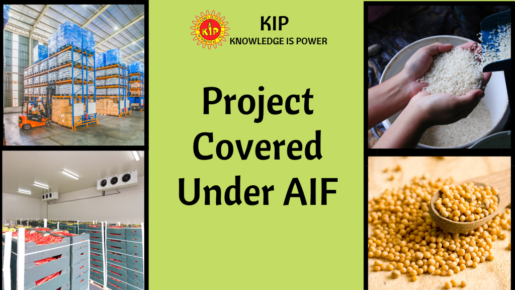 Project Covered Under AIF - KIP Financial Consultancy Pvt Ltd