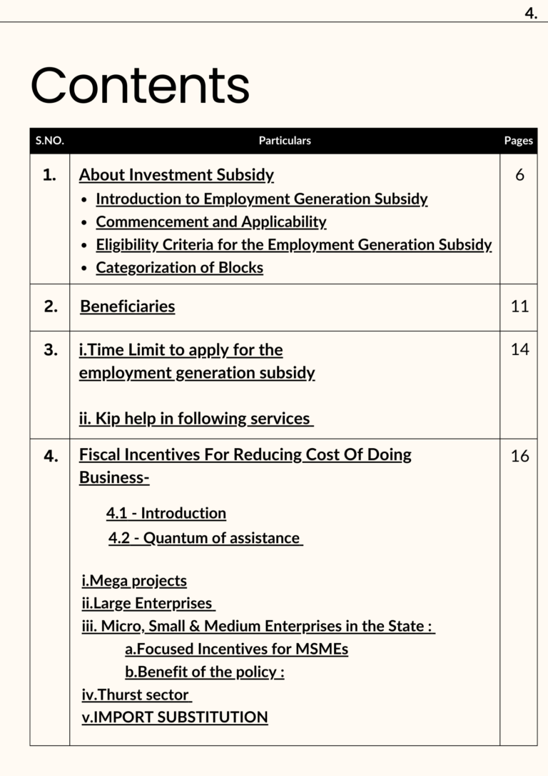 Haryana State Specific Subsidy Benefits for MSME Units - KIP Financial ...